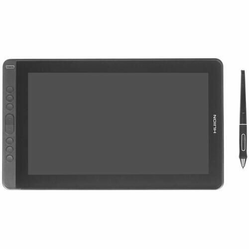 Графический монитор HUION Kamvas 13 (Kamvas 13-green) зеленый - проводной, ввод - сенсорный, рабочая область - 293.8 мм х 165.2 мм, 5080 lpi, перо - пассивное, чувствительность - 8192 уровня, USB