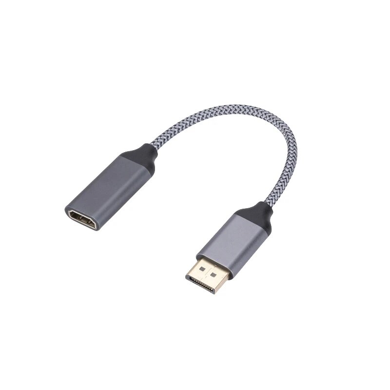 4K DisplayPort-HDMI-совместимый адаптер «папа» DP-мама HDMI-совместимый кабель-конвертер Видео-аудио для HDTV ПК-проектора