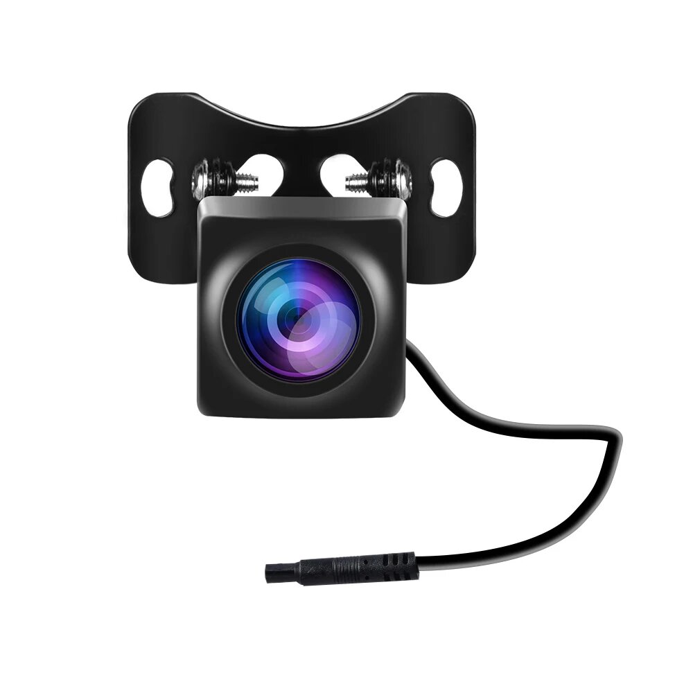 Leekooluu 4 Pin AHD 1080P Автомобильная камера заднего вида, видеокамера ночного видения, широкоугольная парковочная камера для автомобильного зеркала, видеорегистратор, 12V, Camera Only