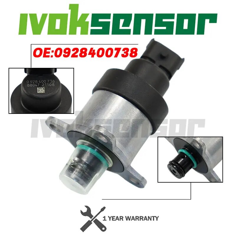 0928400738 Топливный регулирующий клапан системы Common Rail для CHRYSLER GRAND VOYAGER DODGE CARAVAN NITRO JEEP CHEROKEE WRANGLER 2.8 CRD, RX046351AA