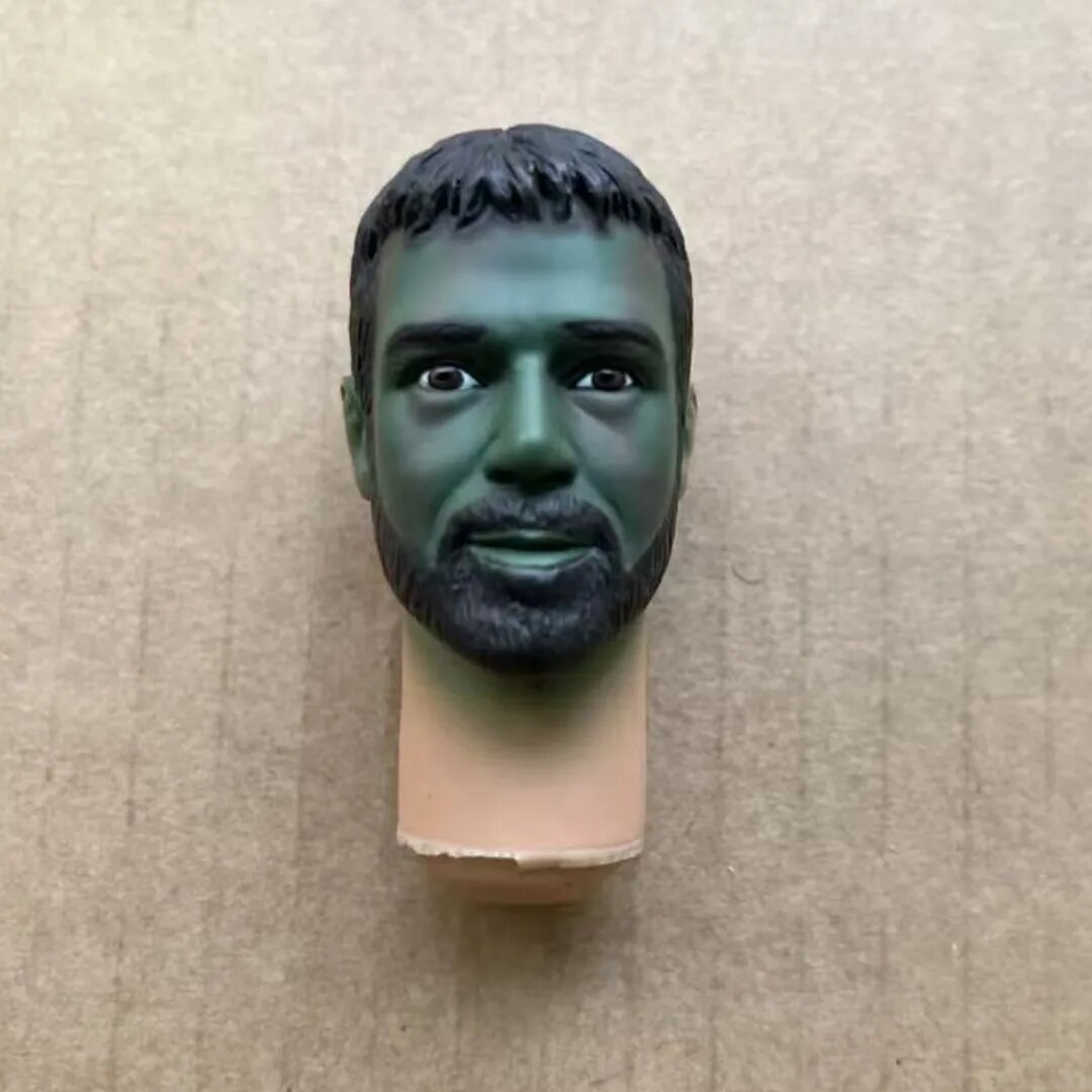 Коллекционная голова куклы ROUND YUAN 1/6 мужчина NO.18