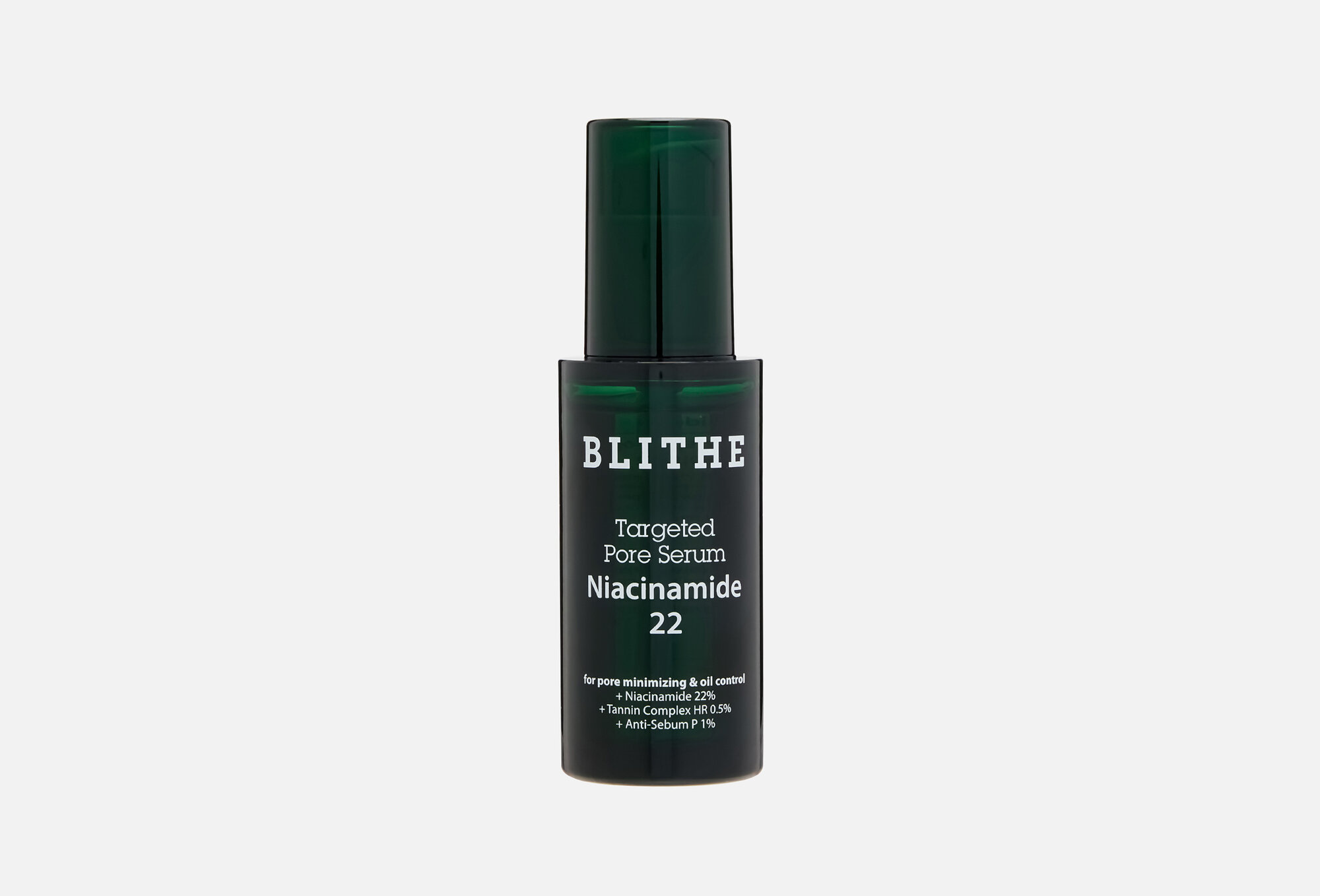 Сыворотка для сужения пор кожи лица BLITHE Niacinamide 22% 30 мл