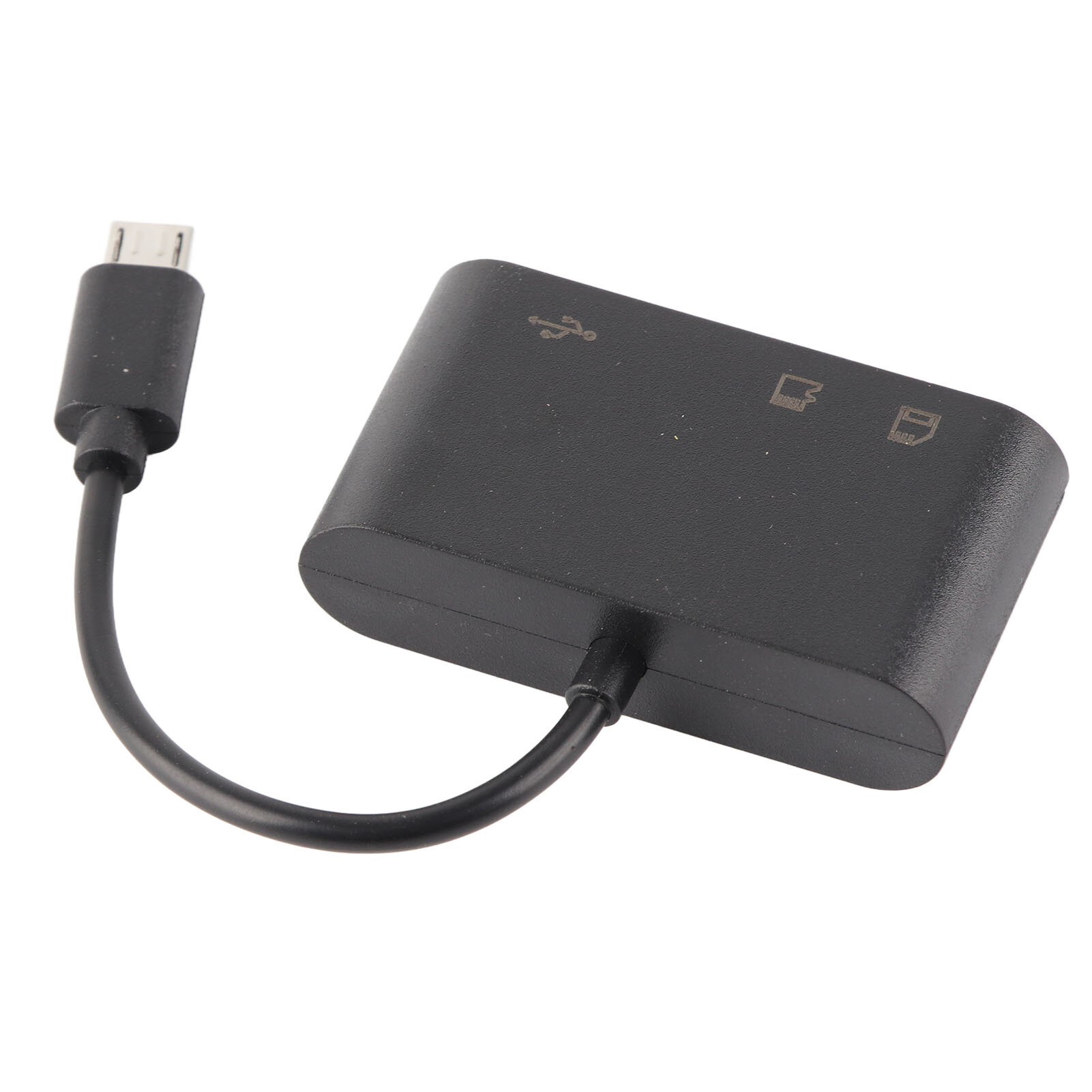 Устройство чтения карт Micro USB Поддержка карт памяти Карта памяти U Disk USB Card Reader Мобильный телефон Компьютер Универсальный для Android