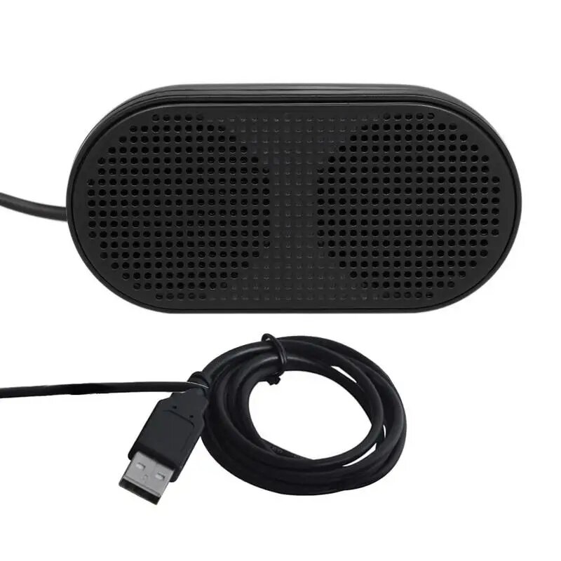 Портативный ноутбук, проводной мини-музыкальный динамик, замена универсального компьютера, звуковая коробка с питанием от USB, компьютерные аксессуары