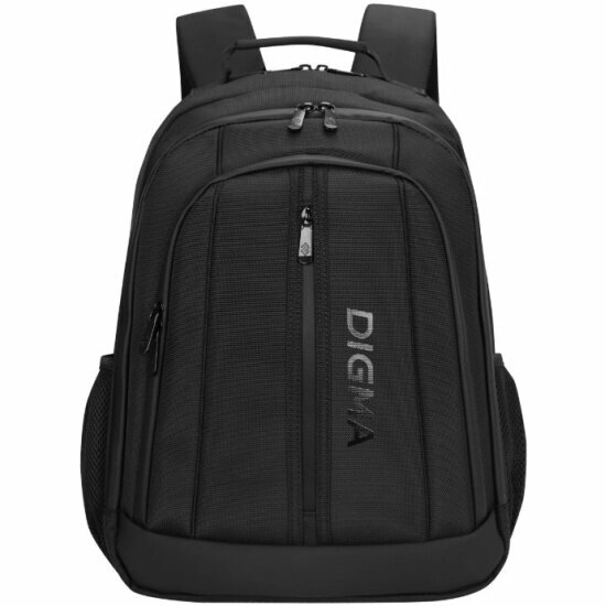 Рюкзак для ноутбука 15,6" Digma Stash S2 черный полиэстер