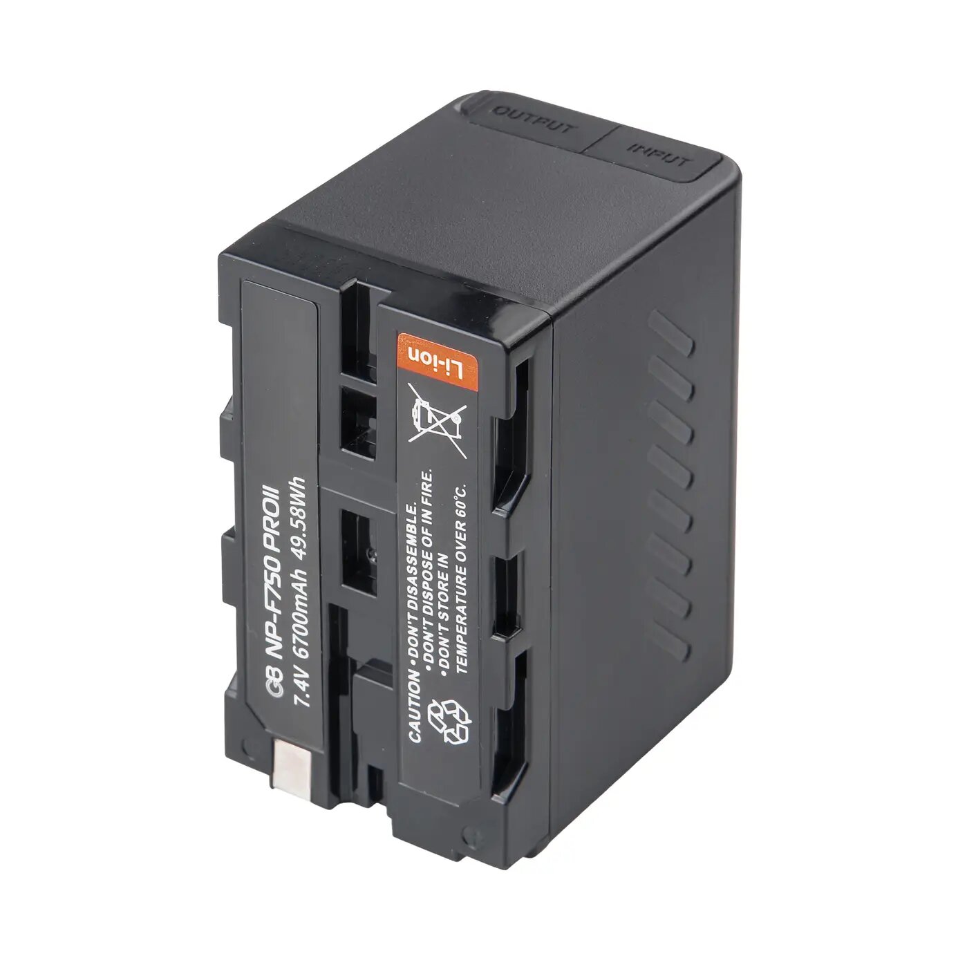 Аккумулятор Greenbean NP-F750 Pro II 6700 mAh USB-C