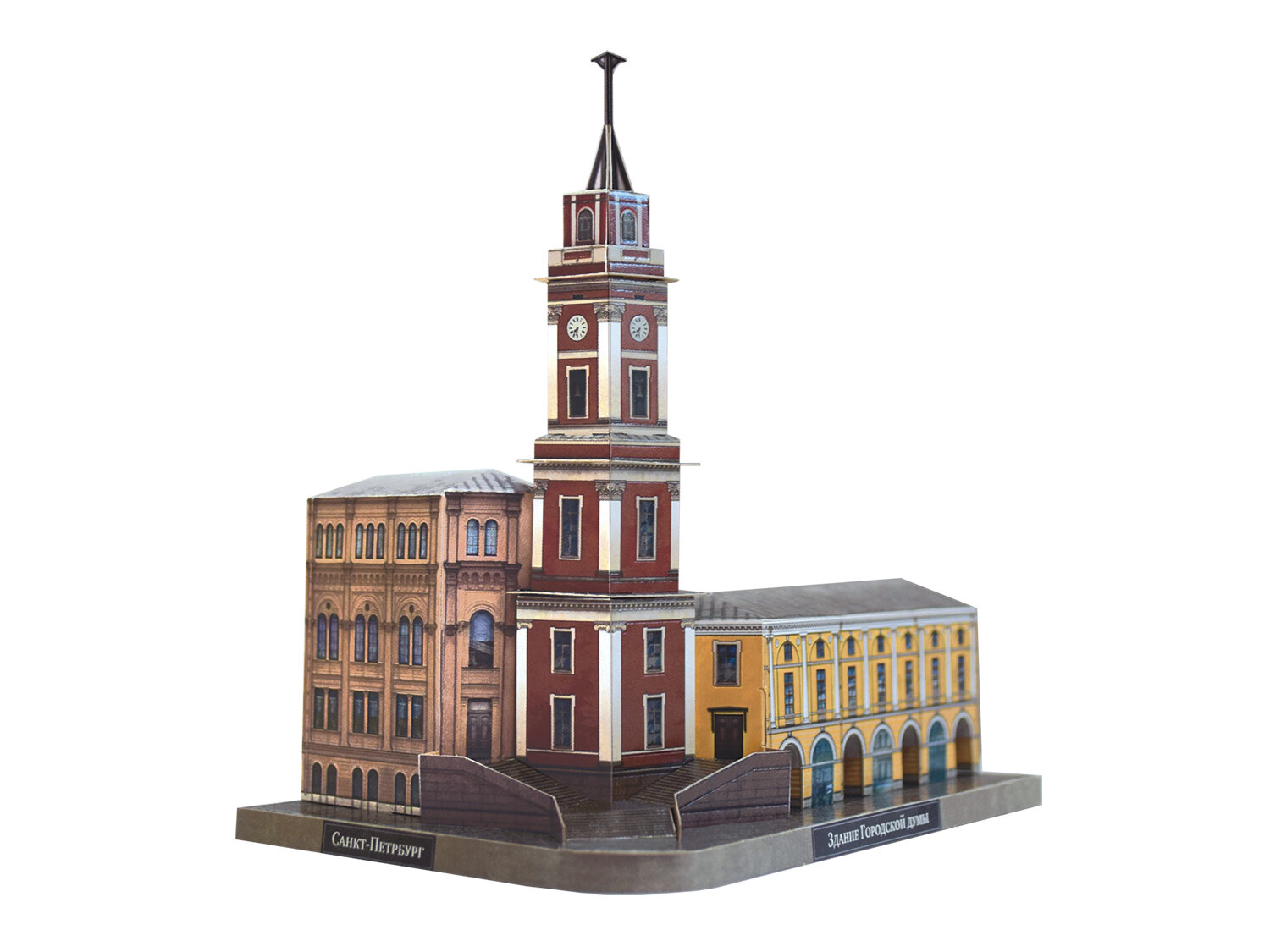 Думская башня. Модель из картона. Умная бумага. Арт. 797