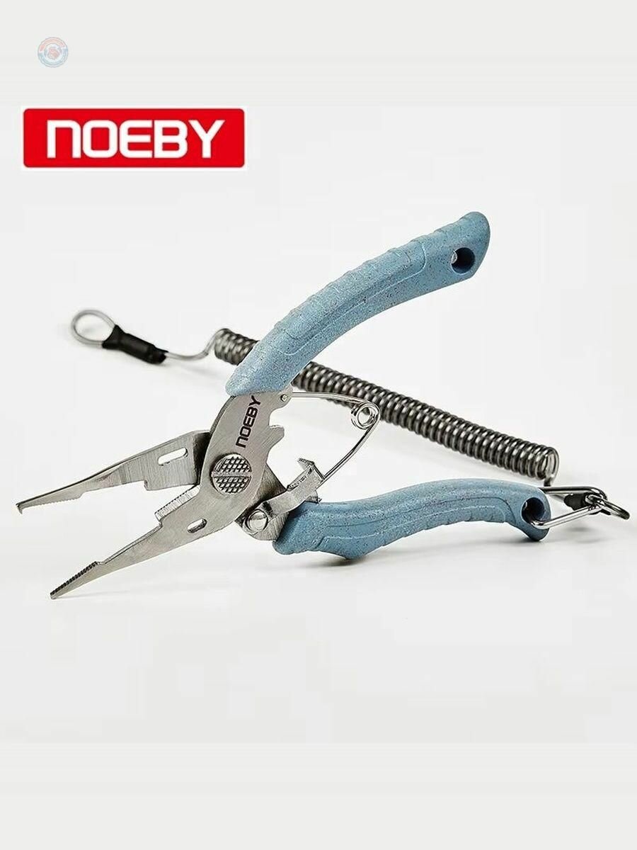 Рыболовные плоскогубцы Noeby из нержавеющей стали универсальные кусачки для проволоки и рыболовных снастей, прочный инструмент для рыбалки