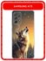 Чехол на Samsung Galaxy A73 / Самсунг Галакси А73 с принтом "Воющий волк"
