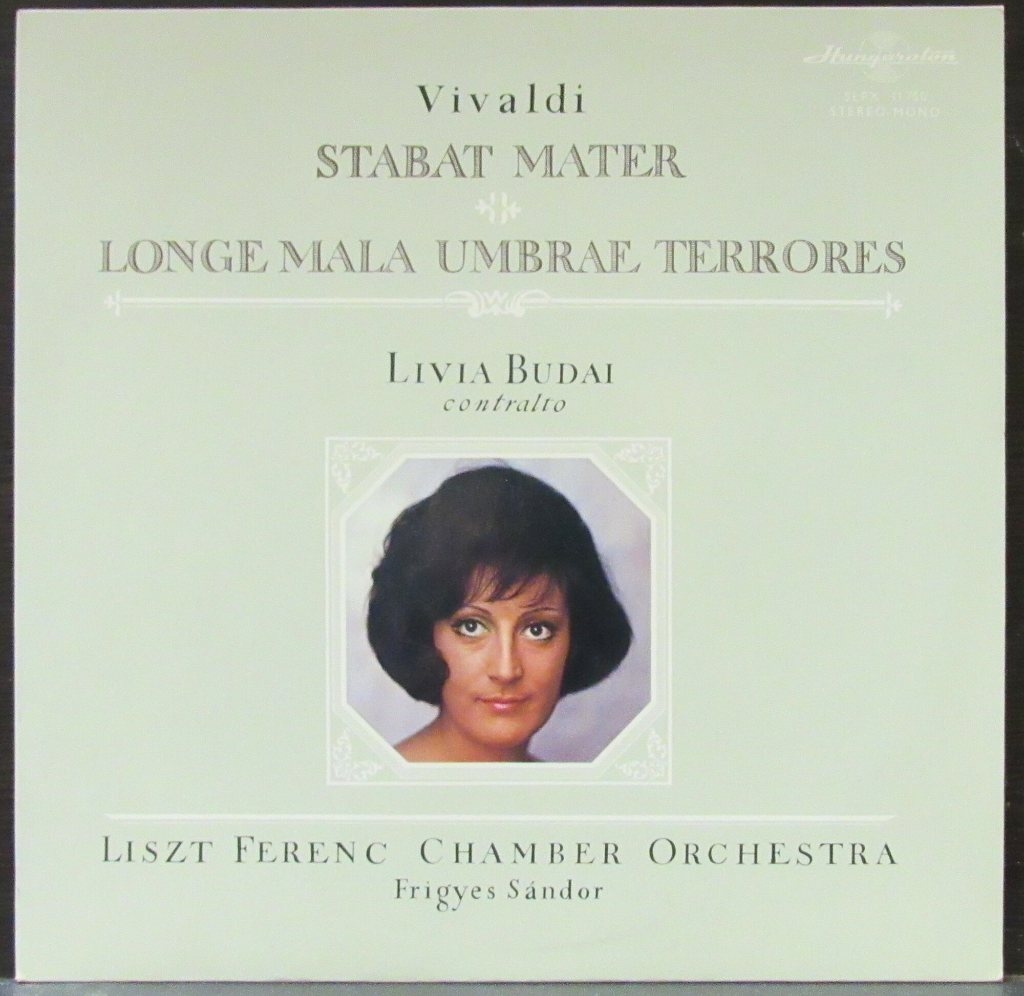 Vivaldi Antonio "Виниловая пластинка Vivaldi Antonio Stabat Mater/Longe Mala Umbrae Terrores"