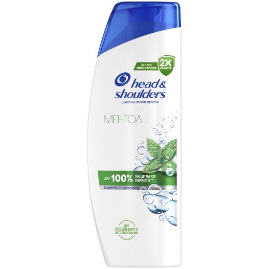 Шампунь против перхоти Head & Shoulders Ментол, 360 мл.