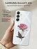 Чехол на Samsung Galaxy A16 / Самсунг А16 с принтом "Меланхоличная роза", прозра...