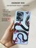 Чехол на Honor 100 / Хонор 100 с принтом "Snake and butterflies 2"