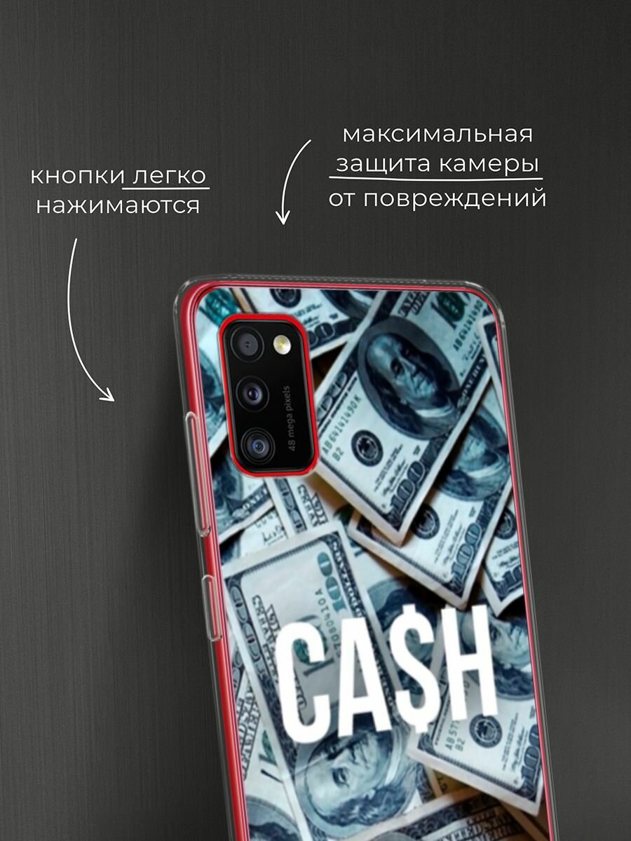Чехол на Samsung Galaxy A41 / Самсунг Галакси А41 с принтом "Cash" — фото 1