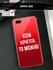 Чехол на Oppo A3s / Oppo A3s с принтом "Если хочется", прозрачный