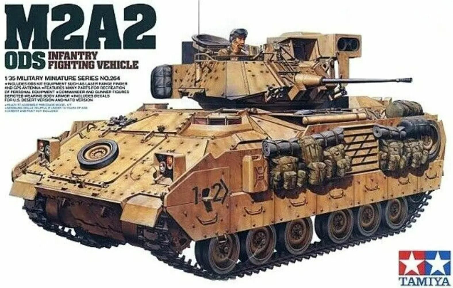 Tamiya 35264 1/35 U.S M2A2 ODS IFV Боевые машины пехоты сборная модель танка
