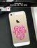 Чехол на Apple iPhone 5/5S/SE / Айфон 5/5S/SE с принтом "Девочка не плачь"