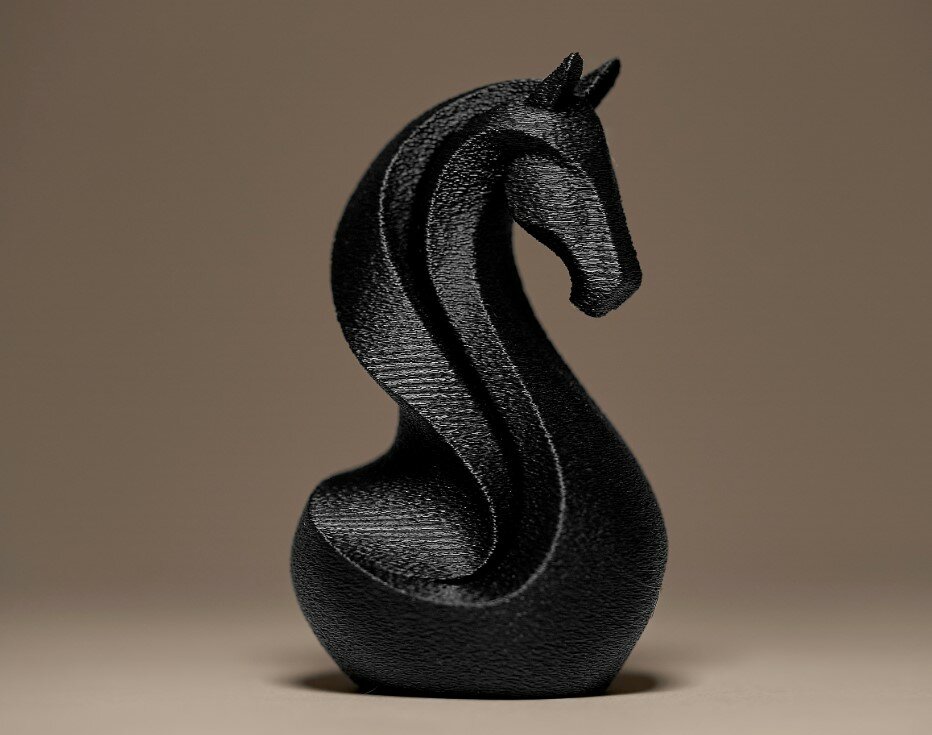 Геометрическая фигурка лошади 3Д печать, символ 2026 года