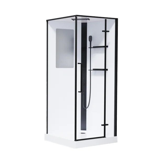 Душевая кабина Esbano ESM ESM-QUADRO-90 (Right) 90х90х215 R, квадратная ESKM90QDR