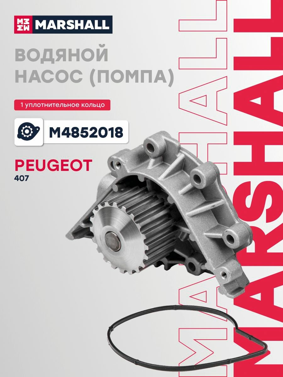 Водяной насос (помпа) Citroen Ситроен C4, C5, JUMPY, Peugeot Пежо 206, 307, 308, 406, 407, 408, EXPERT 1201G5