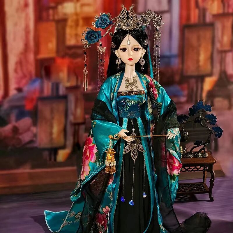 1/3 BJD старинная китайская кукла Hanfu 2