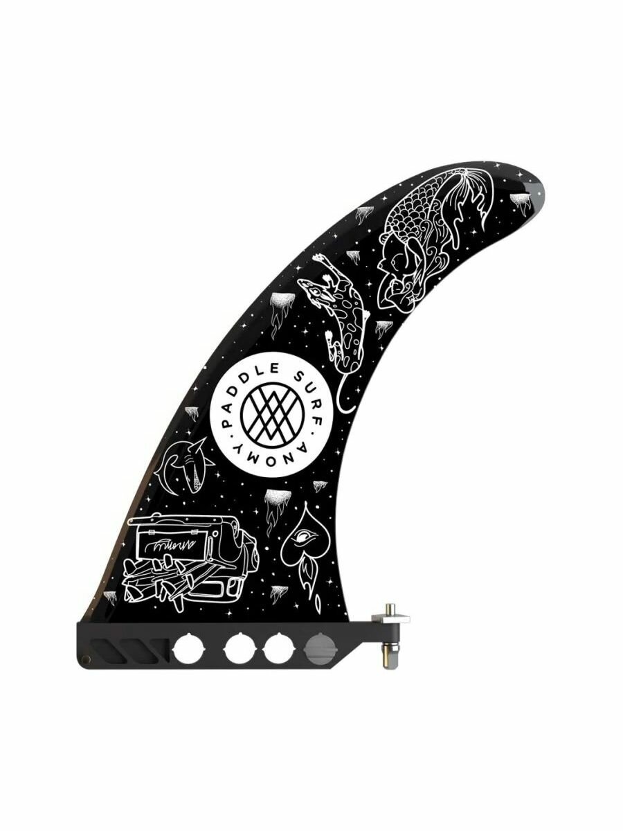 Плавник ANOMY US Box (болтик в комплекте) 8" 230mm Touring черный