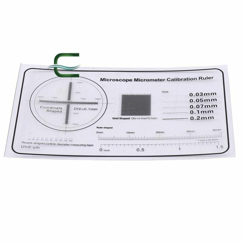 Линейка точной коррекции микроскопа