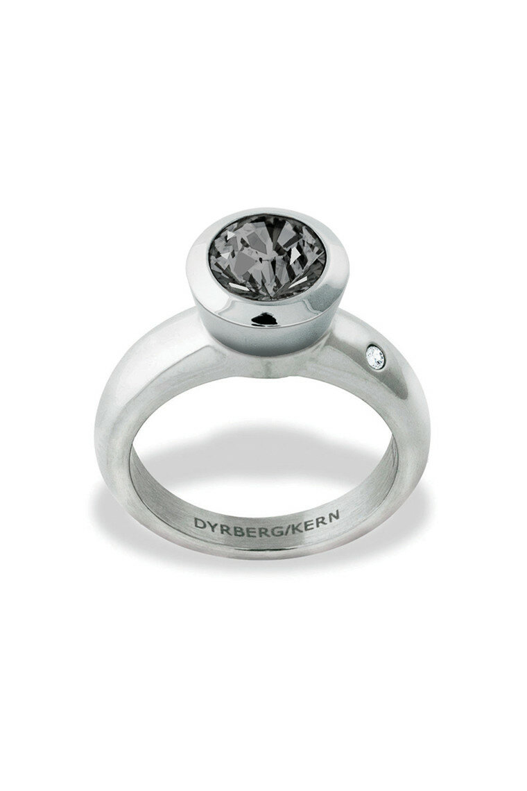 Топпинг на кольцо DYRBERG/KERN, Swarovski Zirconia, ширина 12 мм, gray — фото 1