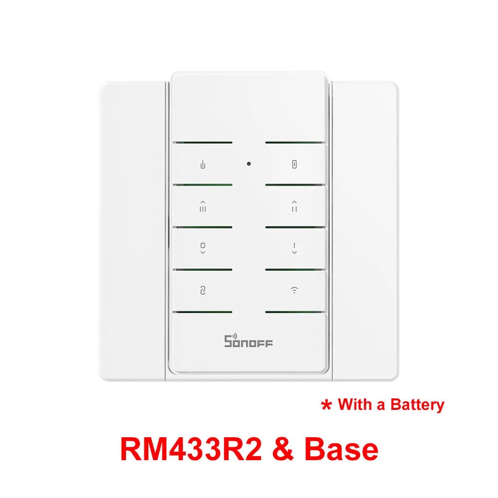 SONOFF RM433R2 и база — 8-кнопочный пульт