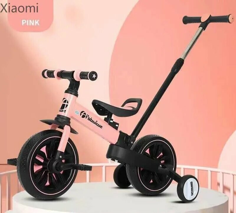 Детский беговел 4-в-1 с родительской ручкой.