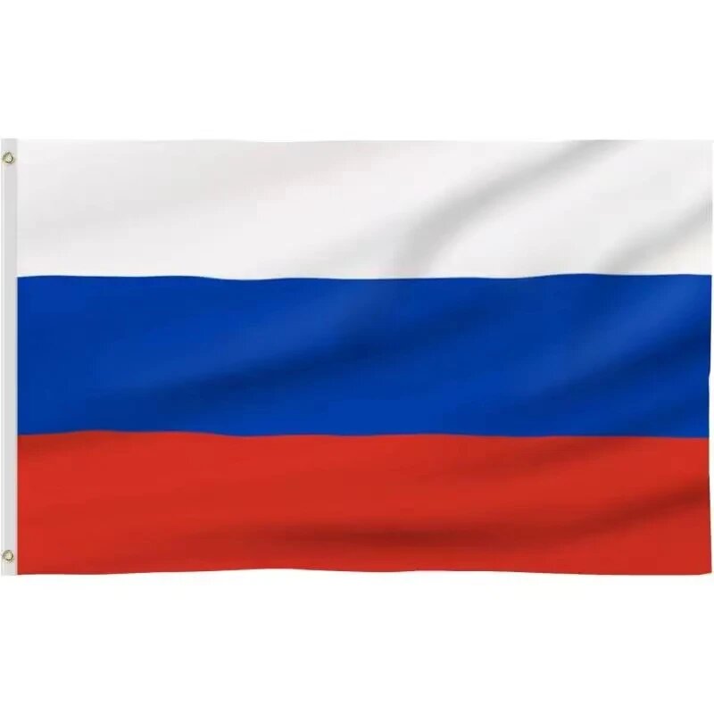 Российский флаг 90x150 см Красный
