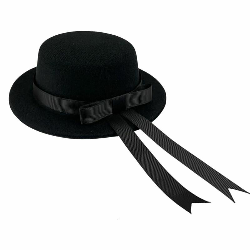 Миниатюрная фетровая шляпа для куклы, F