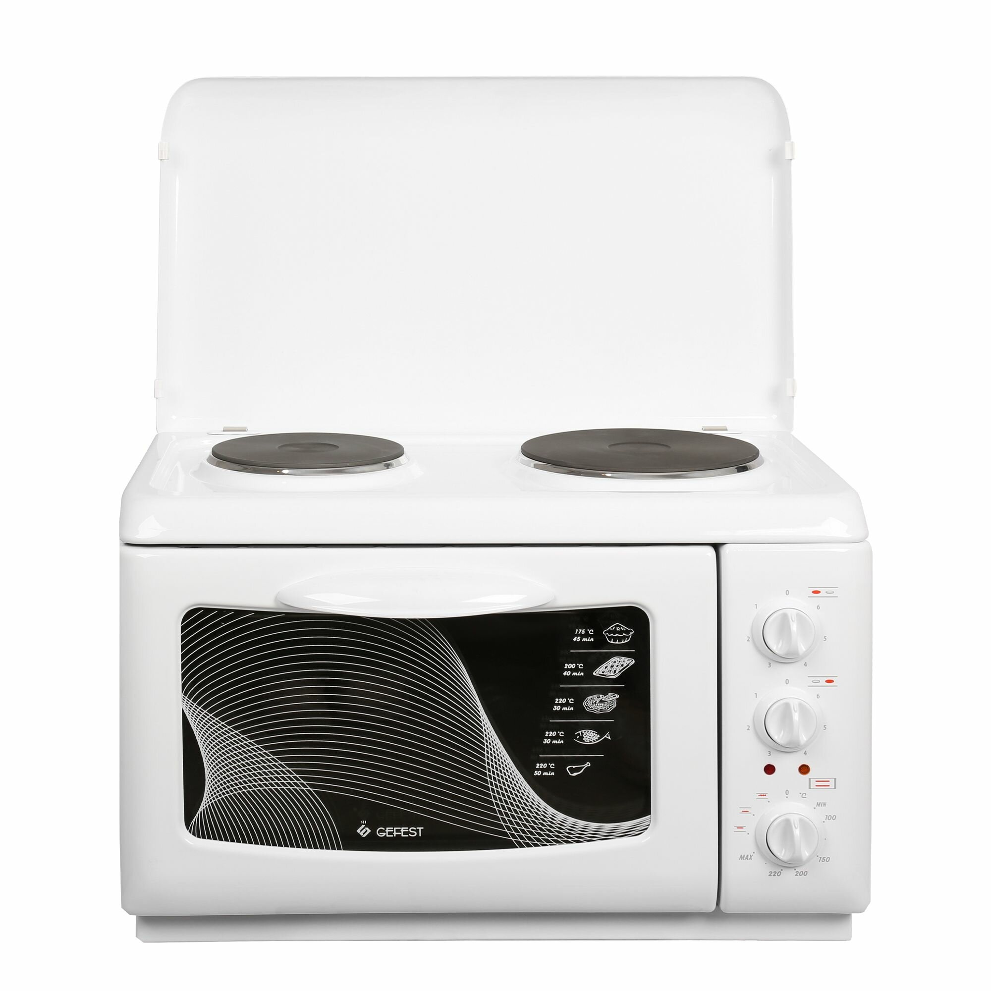 Плита настольная GEFEST ЭП Нс Д 420, белый