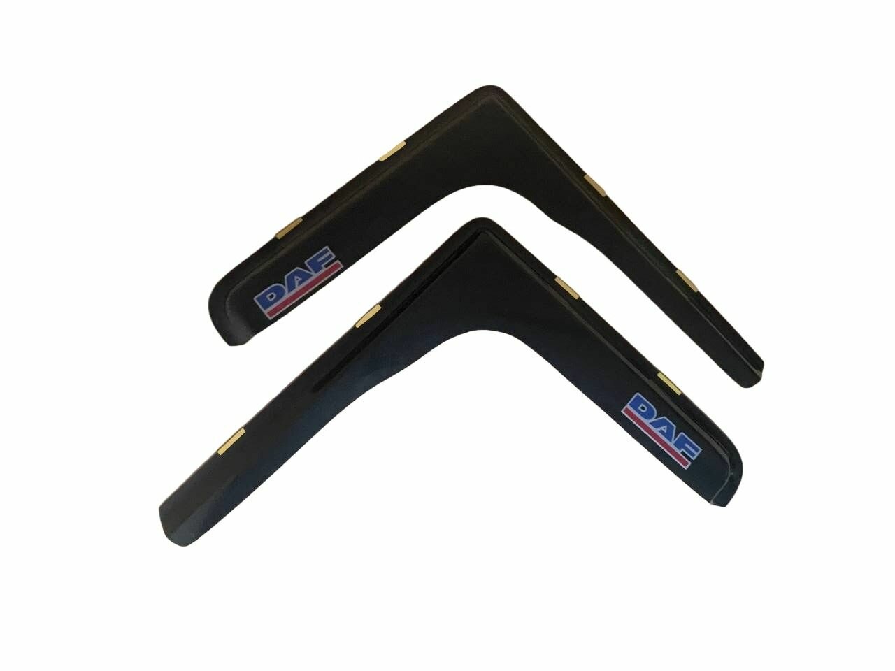 Дефлектор двери (ветровик) с лого на DAF XF 95 / 105 , Вставные