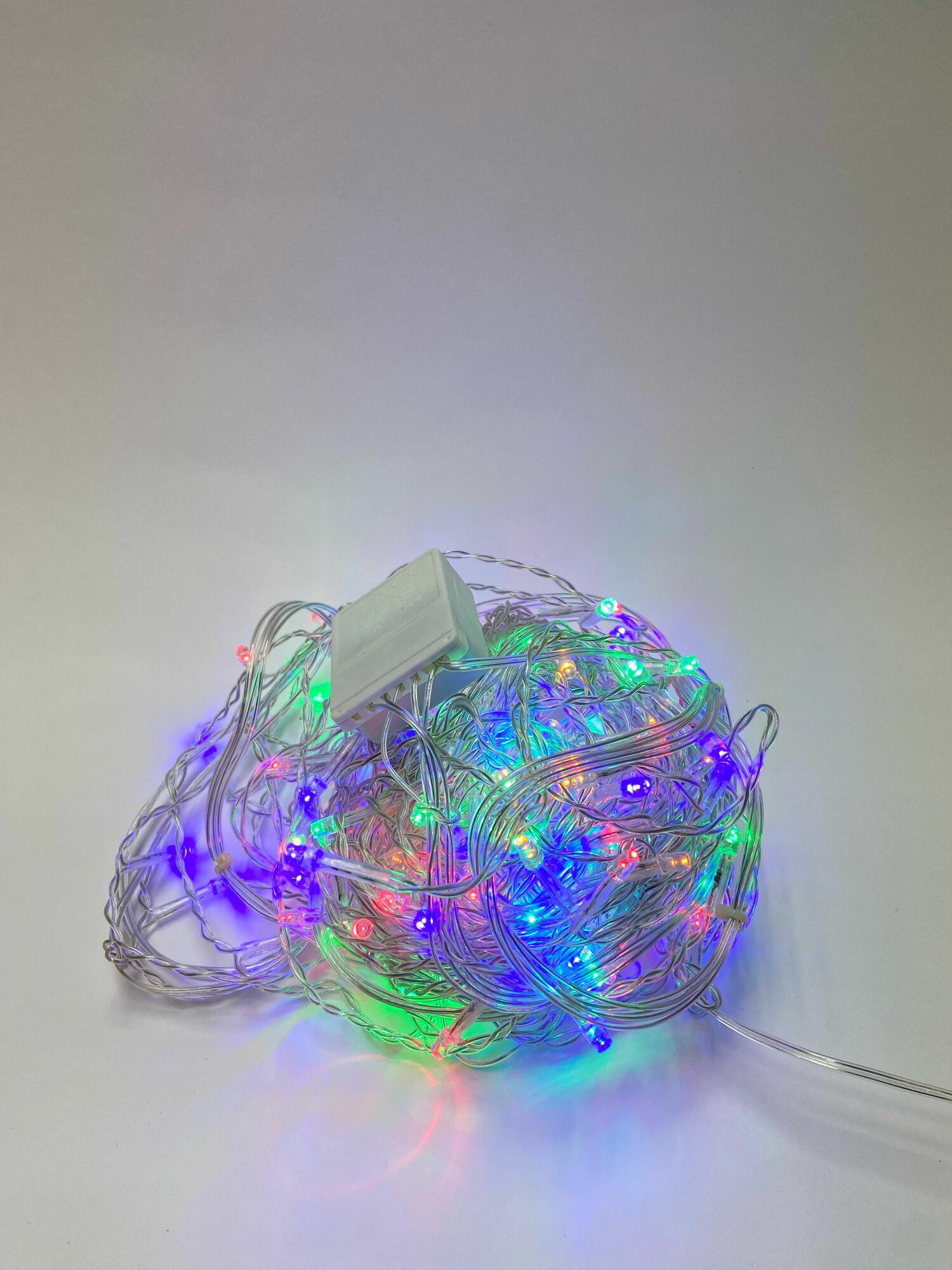 Гирлянда с небьющимися лампами, 320 LED ламп, 2,5 х 2,5 метра штора РГБ