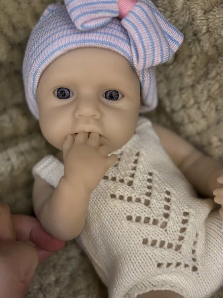 33 см силиконовая девушка кукла для воскрешения