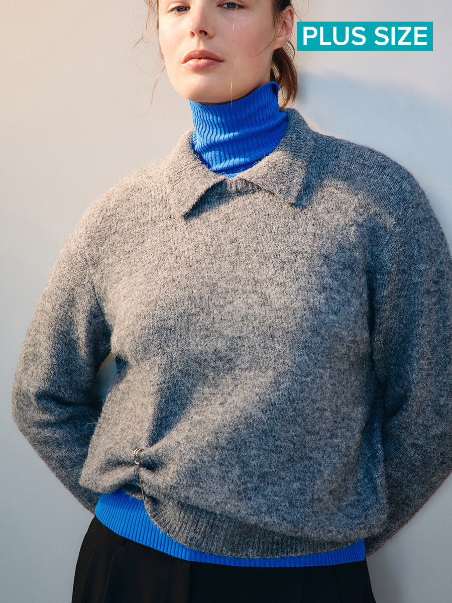 Джемпер Plus Size