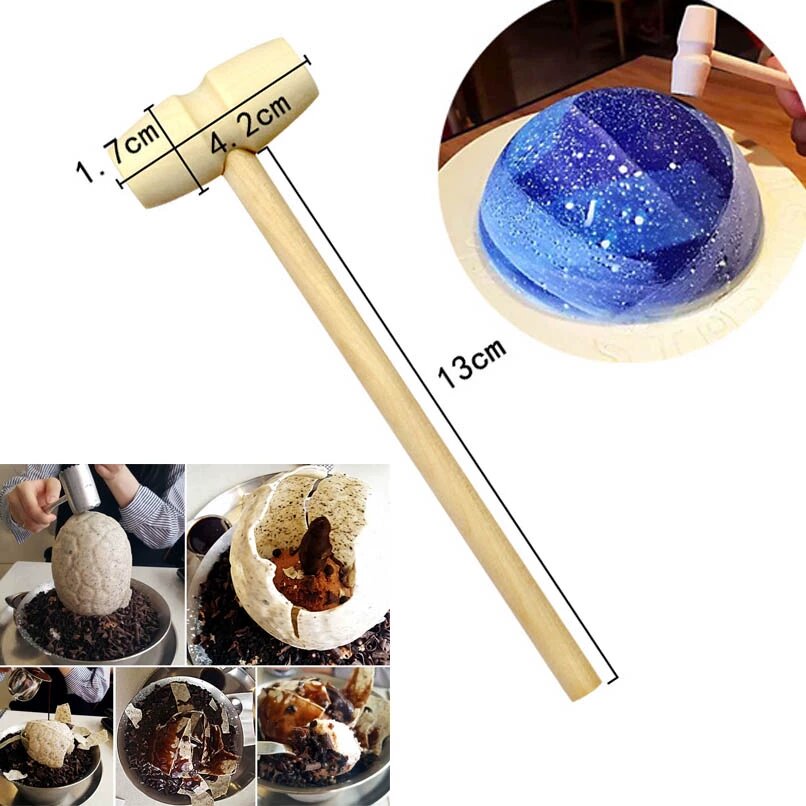 Силиконовый молоток для форм, 1 шт, нескользящая ручка