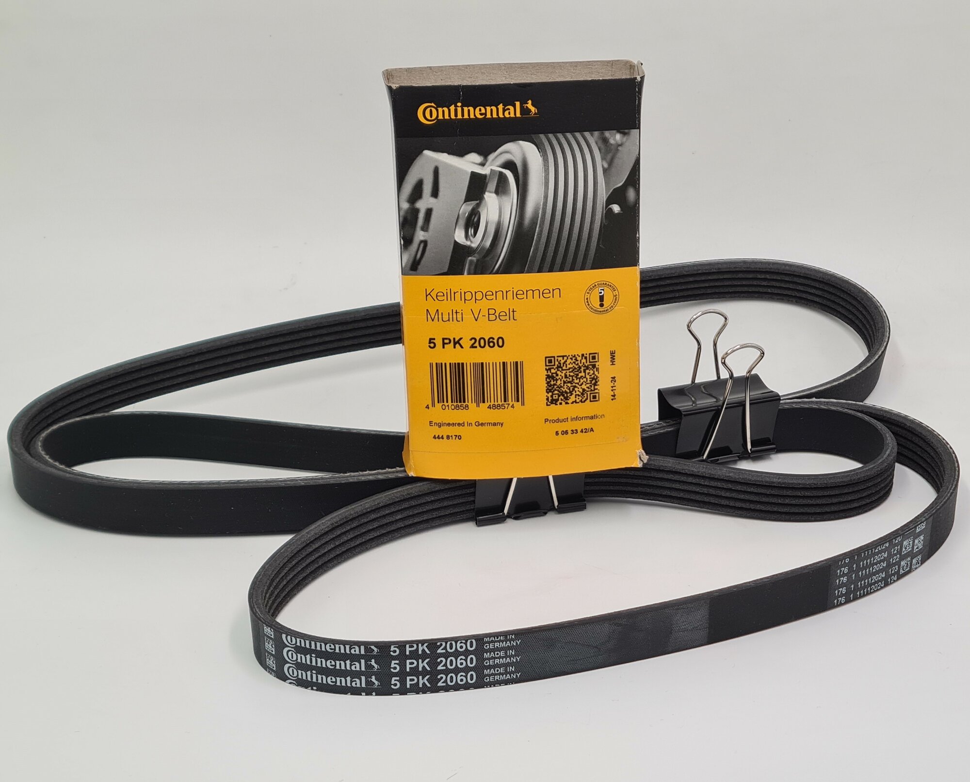 Приводной ремень Continental (Contitech) 5PK2060 для автомобилей BMW