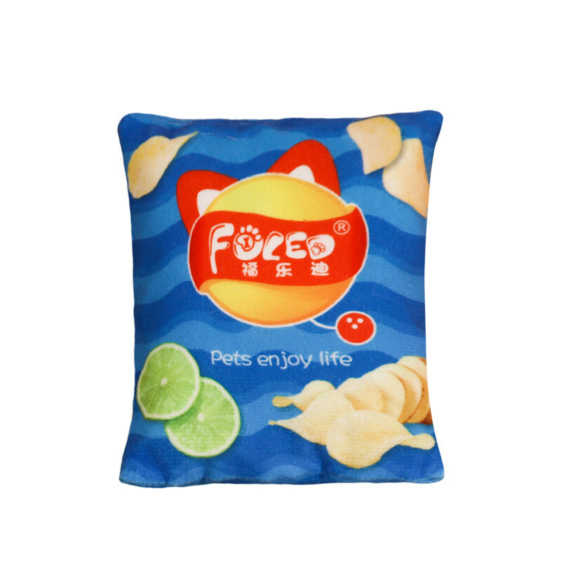 Pet Rouncer Paper Звуковая игрушка Картофельные чипсы серии игрушки для домашних животных Устойчивость к укусу мягкая