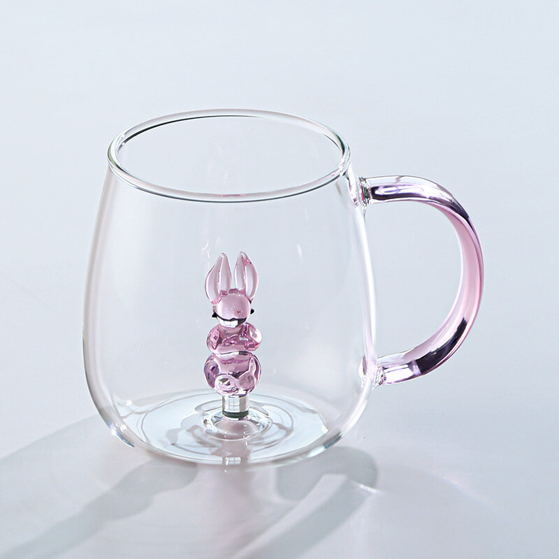 3D-стаканчик в виде животного с ручкой, стакан для летнего сока и напитков, различные варианты однослойных стаканчиков с мультяшными рисунками.