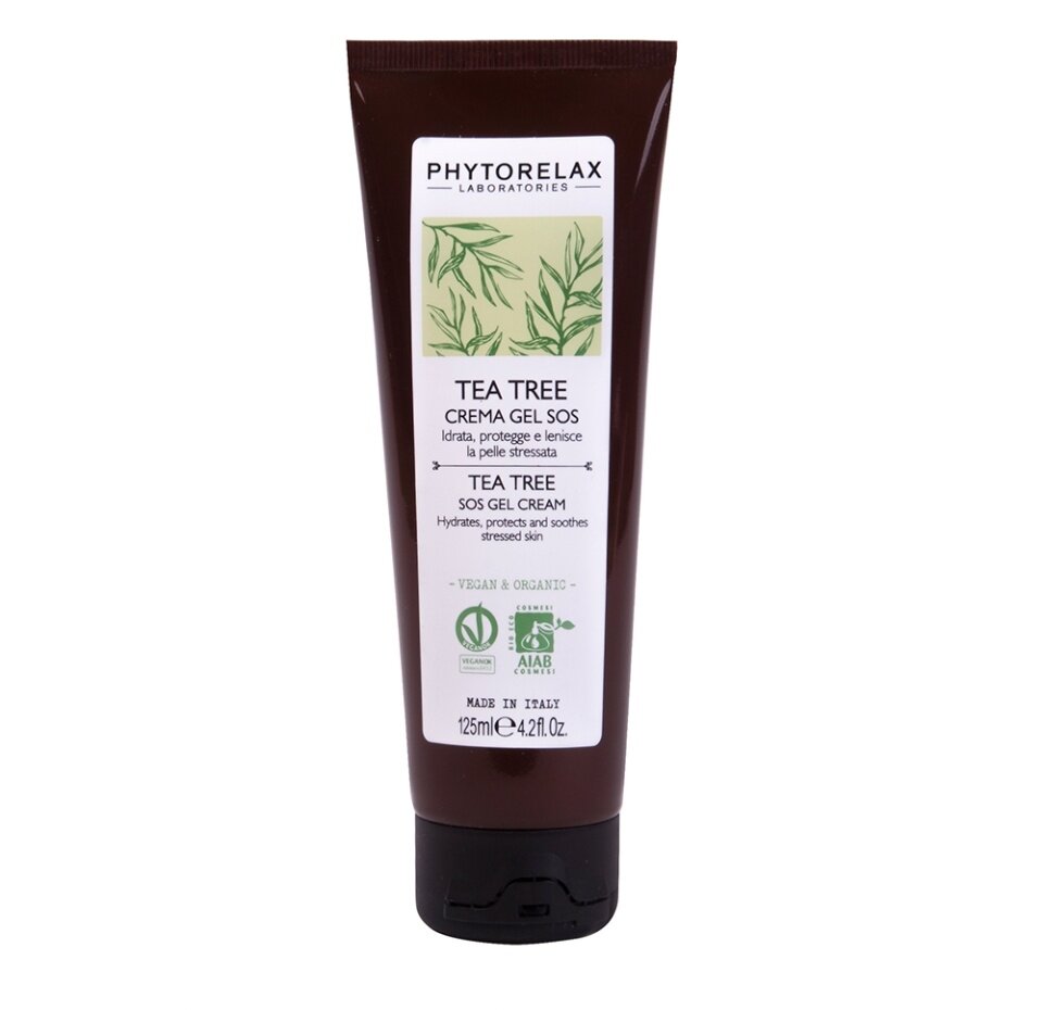 Гель-крем чайное дерево, Phytorelax, 125 мл, Италия