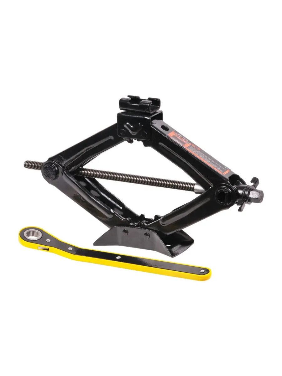 Домкрат ромбический 1т с трещоткой 100-350 мм 43110