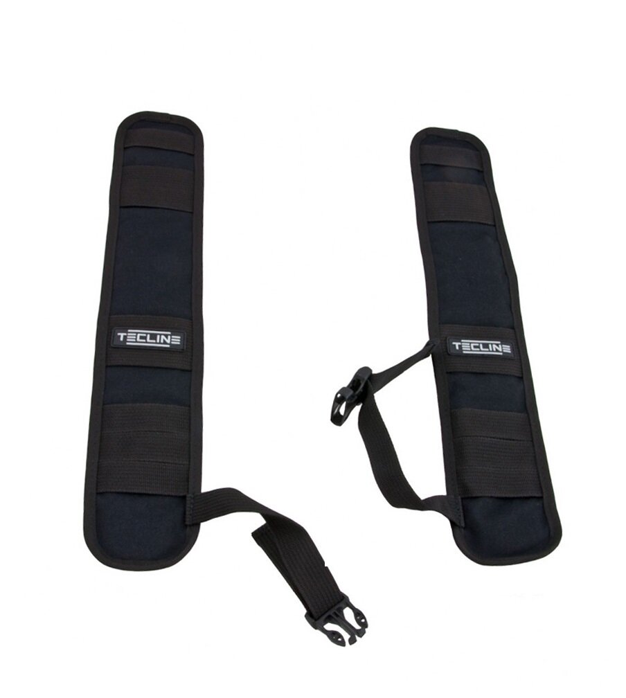 Накладки TECLINE COMFORT (для плечевых ремней, черные, цена за пару) черные
