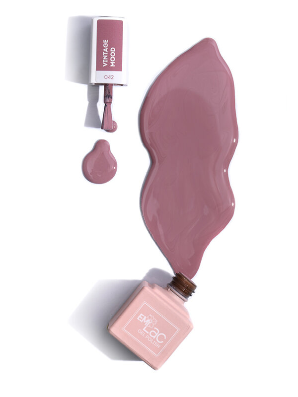 Гель-лак EMI для ногтей E.MiLac SE Винтажное настроение № 042, 9 мл.