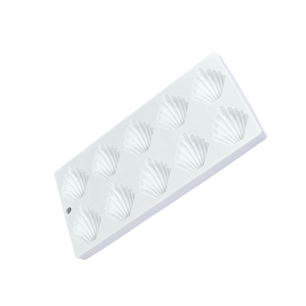 Силиконовые формы для выпечки мадлен, Белый