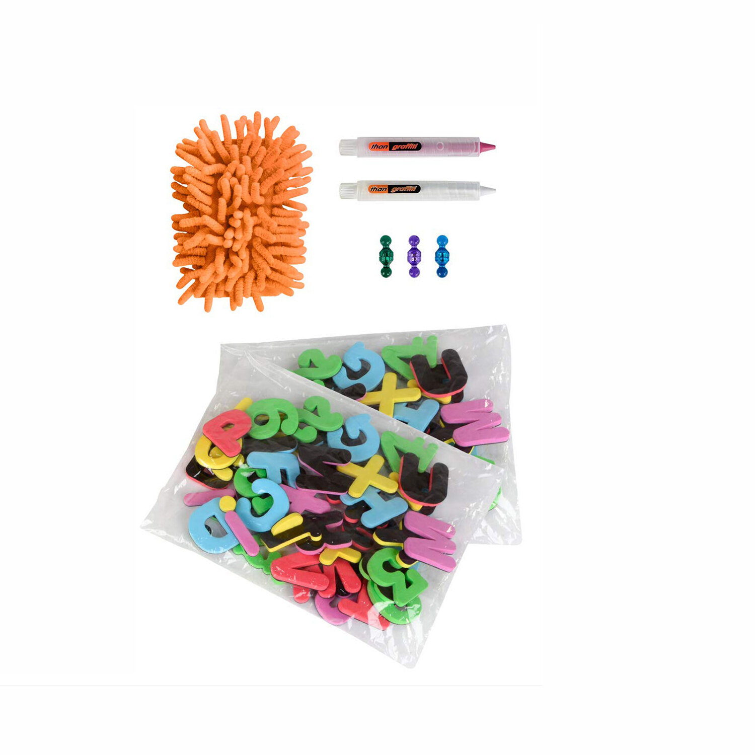 Магнитная мелкальная бумага контактная для стены, самоклеющаяся мелкальная обои 38.9 x 18, черная доска бумага с 46 магнитными буквами для детей, черный, 1 шт. наклейка для черной доски, 6 шт. магниты, 2 шт. карандаши, 1 шт. полотенце для мелкальной доски