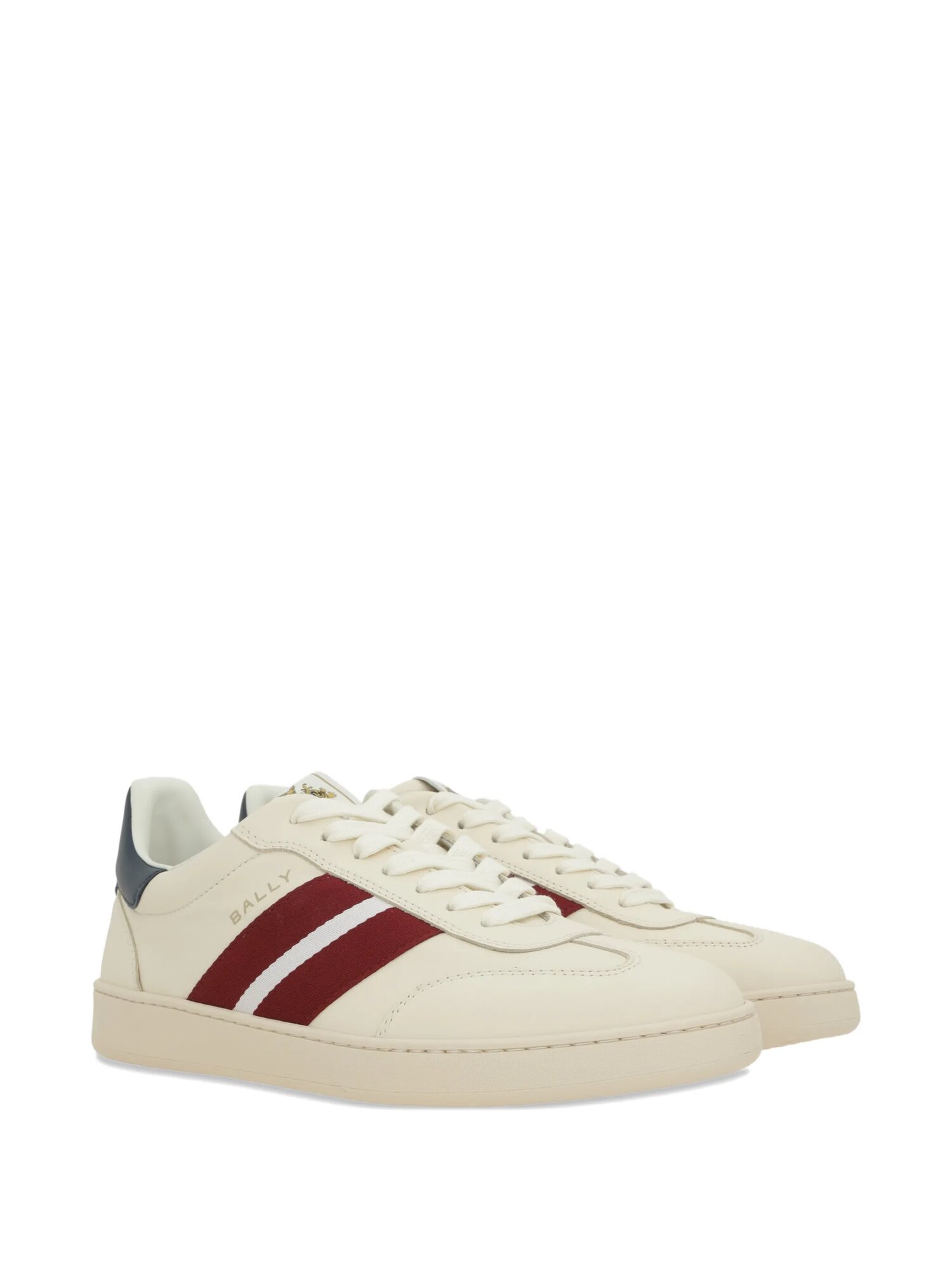 Кроссовки Bally Leather sneakers, размер 44, разноцветный — фото 1