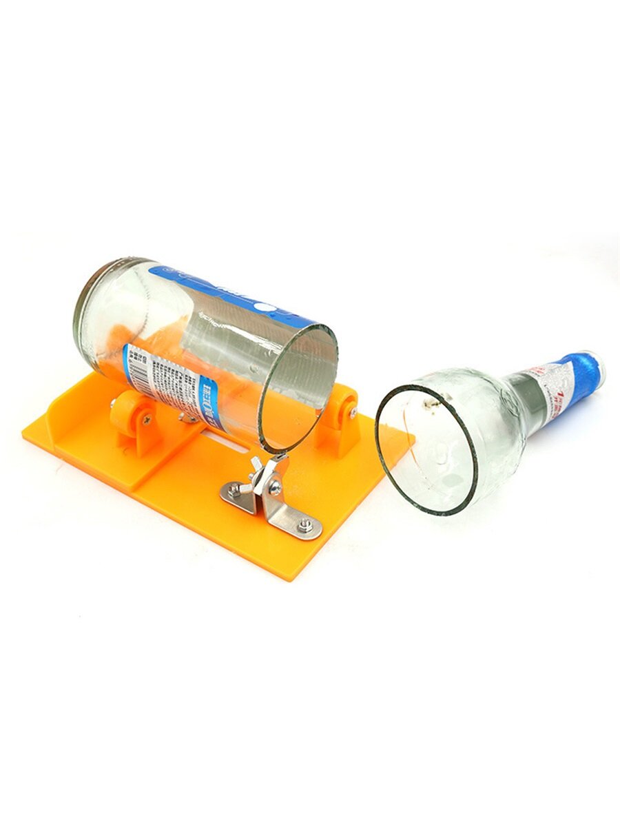 Универсальные регулируемые размеры резака для стеклянных бутылок DIY, машина для резки металлических стеклянных бутылок, режущий инструмент для изготовления украшений для винных бутылок