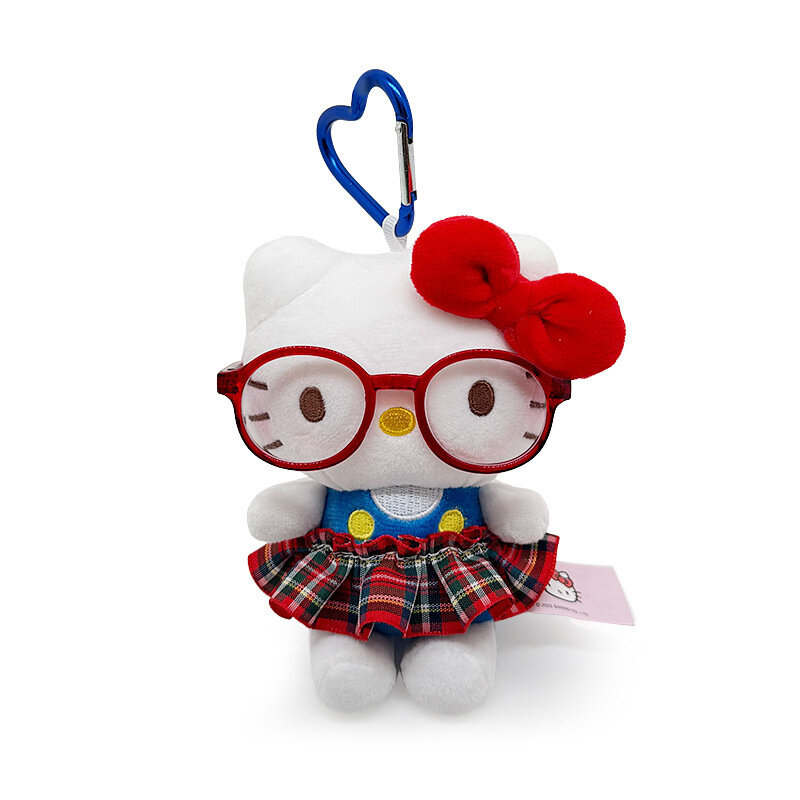 Подлинный подвеска для сумки Hello Kitty, рюкзак с котом Hello Kitty, маленькая декорация, школьная сумка, брелок, высококачественный вид